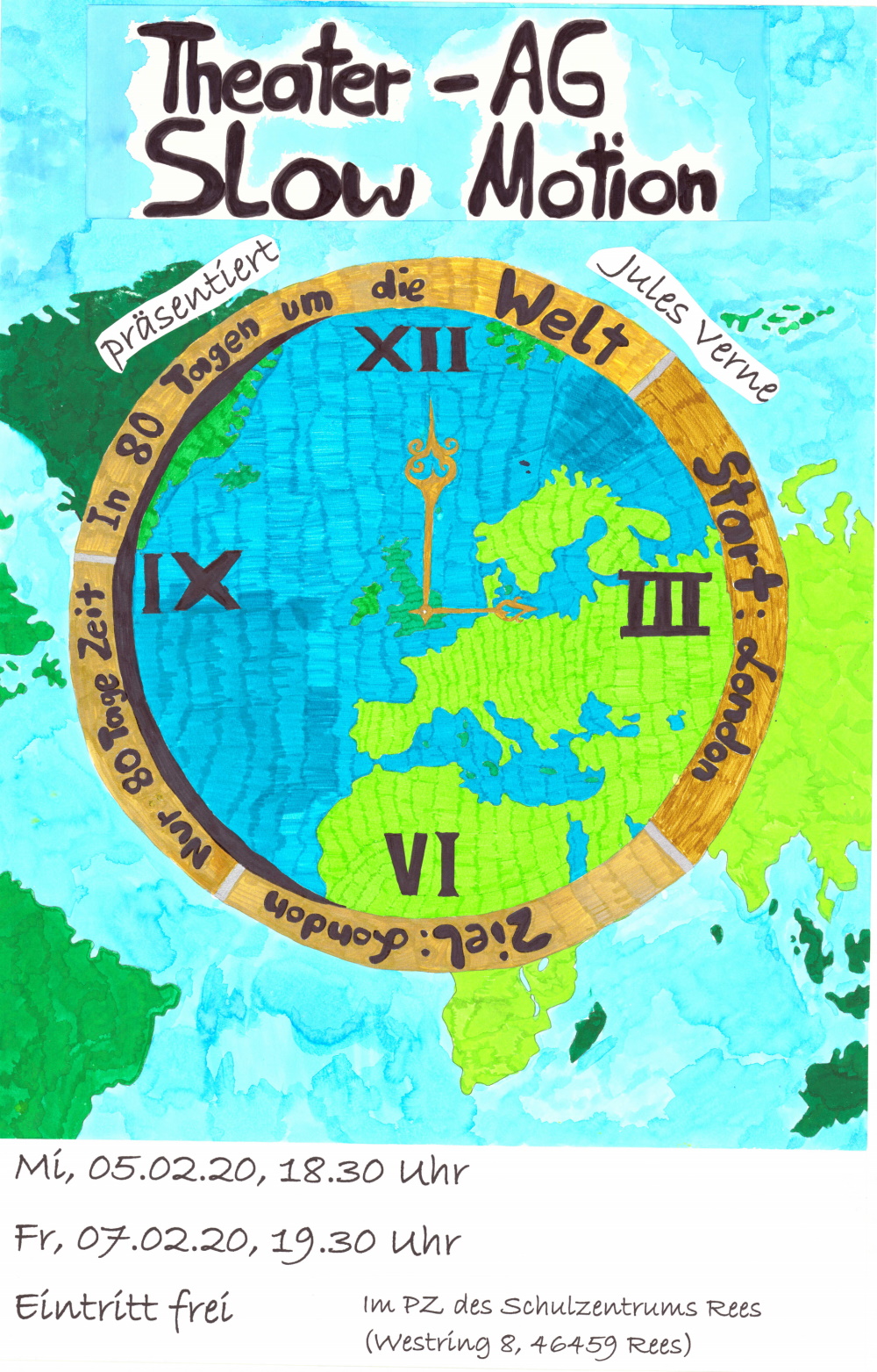 „Slow Motion“ – Theaterarbeit am Gymnasium Aspel